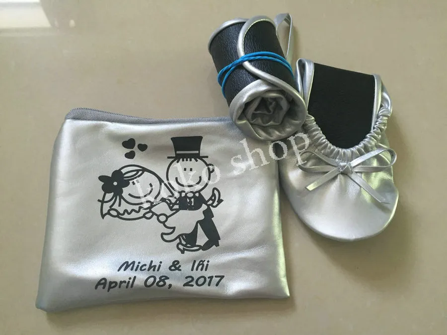 Foldable Ballet Flats - Portable Dance Shoes, After Party Slippers ...
