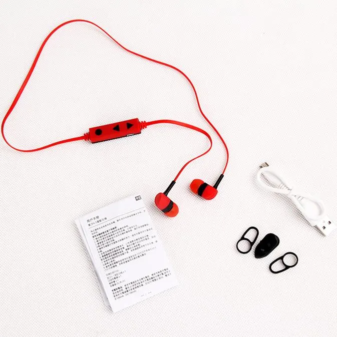 BT12 Sport Bluetooth Wireless Bugha Headset V4.1 With Noise Cancelling ...