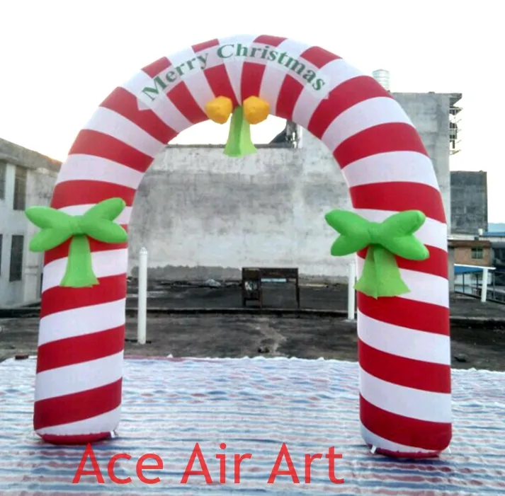 Outdoor Candy Cane Decorations: 3 Meter Wide Inflatable Christmas ...