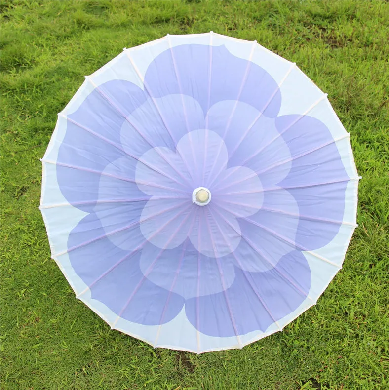 Oriental Bamboo Pink Garden Parasol Wedding Pink Garden Parasols ...