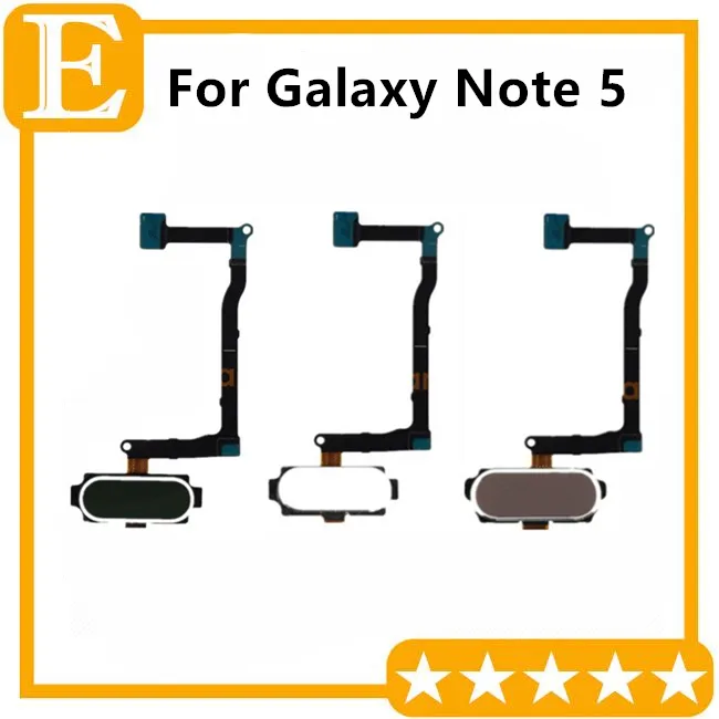 5-Pack Home Button Flex Cable for Galaxy Note 5 - N9200, N920V, N920A ...