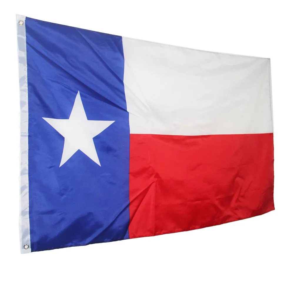 Colores De La Bandera Del Estado De Texas