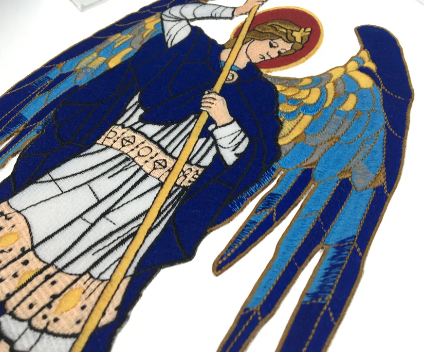 Custom MC Patch Politic & SUICIDE Angel Embroidered Iron/Sew On Custom ...