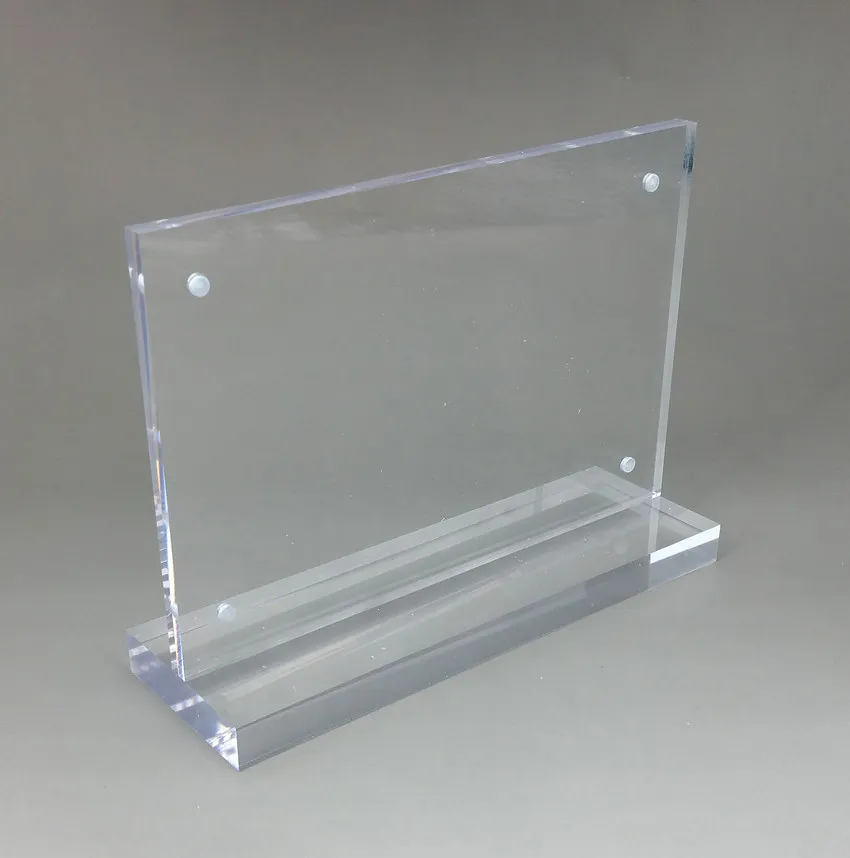 Wholesale Acrylic Label Display Holder, Sign Stand, Menu Card Holder ...