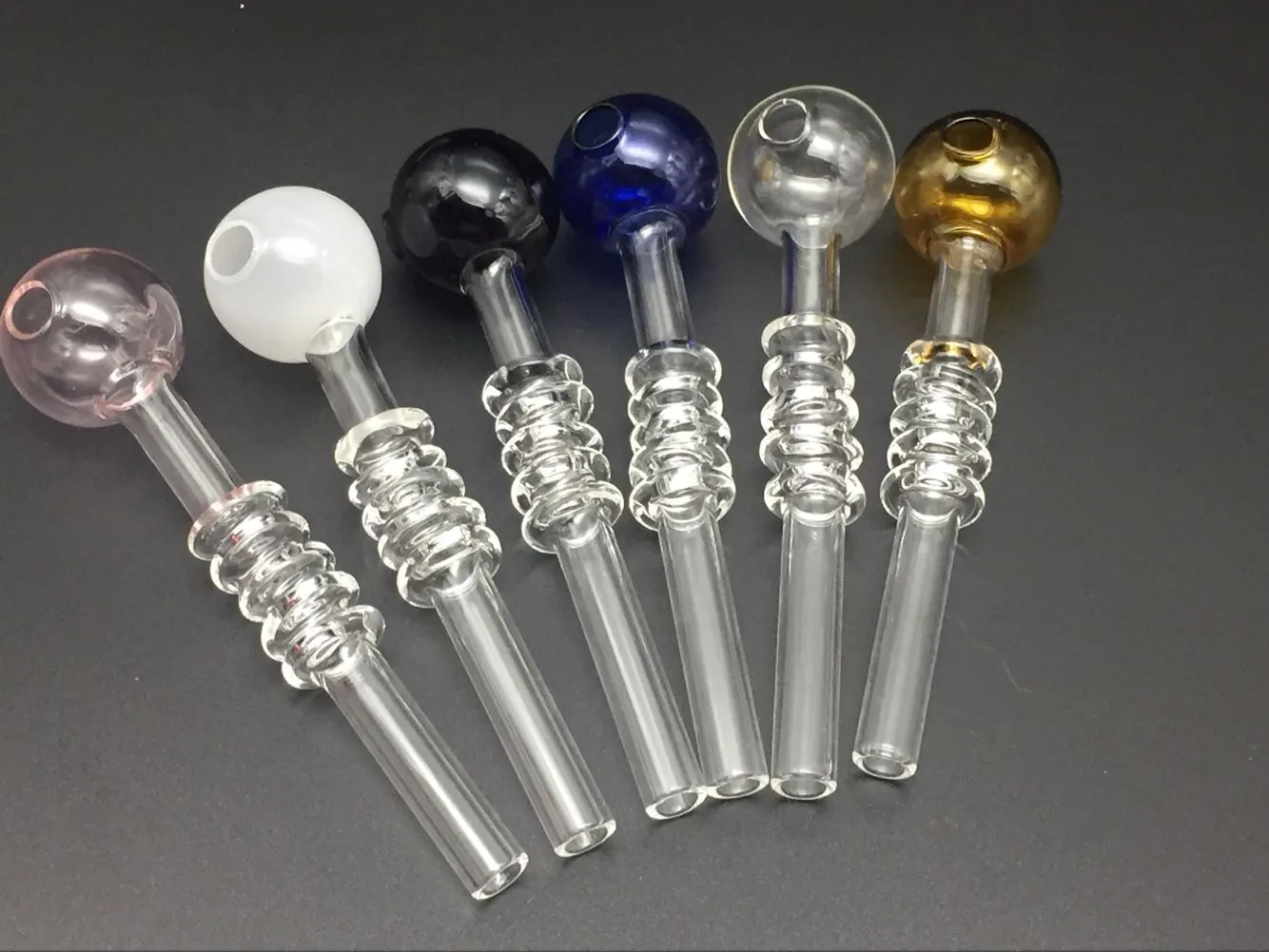 DHgate.com:Glass Oil Burner Pipe with Spiral Pyrex Design - Hand Pipes ...