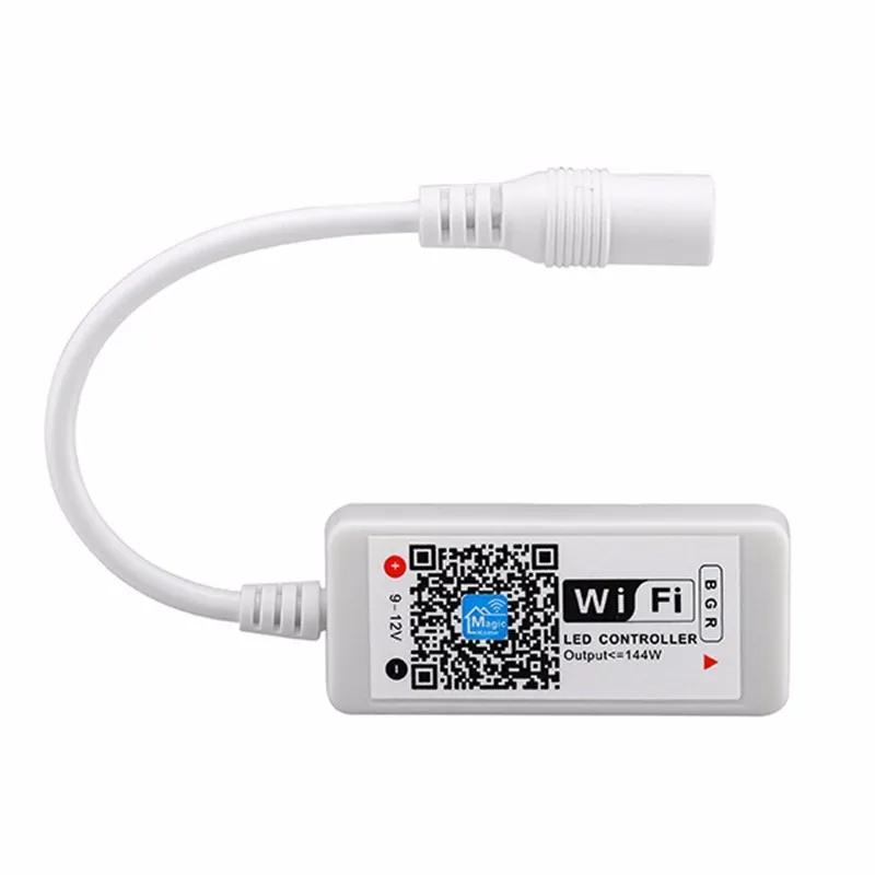 LED Mini WiFi RGBW Controller With 24 Key Remote Wireless RGB/RGBW LED ...