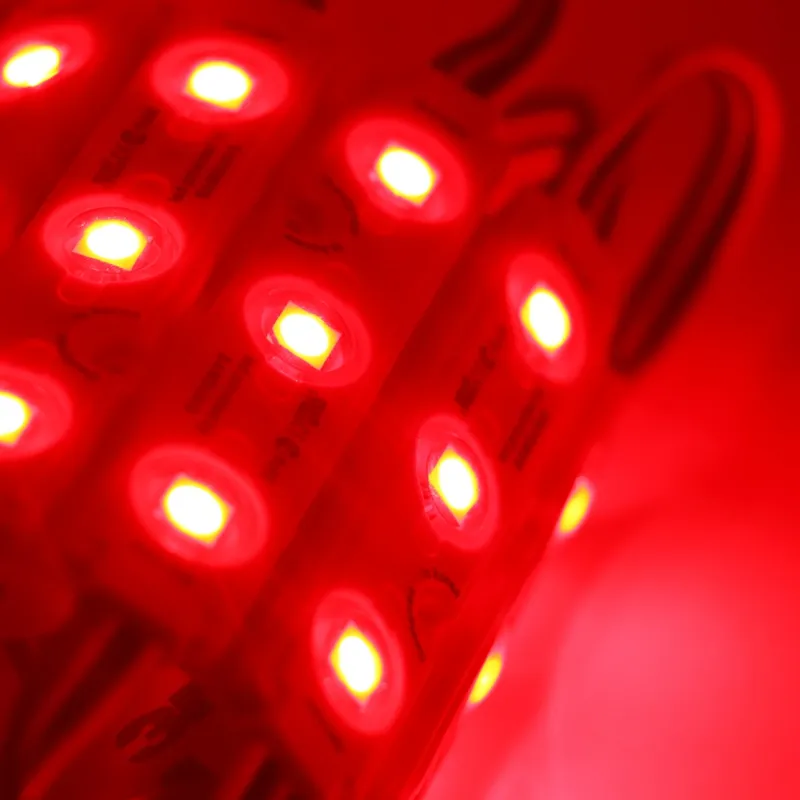 DC12V 5050 3LEDs LED Module 5050 RGB LED Light Injection Lens Module ...