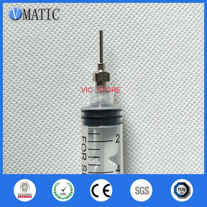 Wholesale 0.5 Inch Tip Length 17G All Metal Tips Blunt Stainless Steel Glue Dispensing Needles ...
