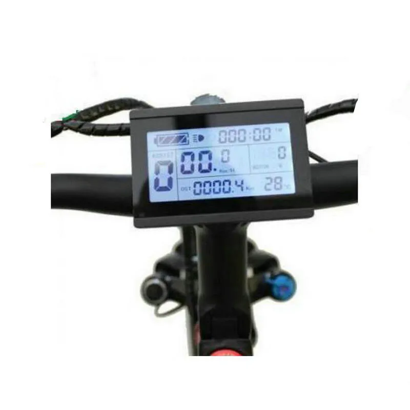 KT LCD3 Intelligent LCD Display for 24V 36V 48V KT Controller, LCD ...