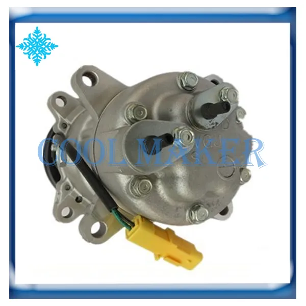 SD6V12 Ac Compressor For Peugeot 206 307 406 6453KW 6453LA 8FK351316031 ...