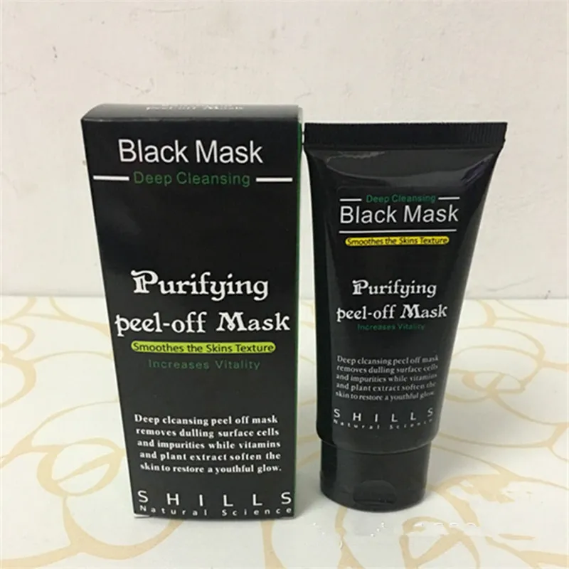 SHILLS Deep Cleansing Black MASK 50ML Blackhead Facial Mask Shills Deep ...