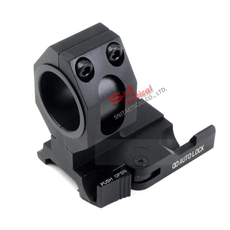 Picatinny Flashlight Mount: Tactical Quick Detach 25/30mm Scope Ring 1 ...