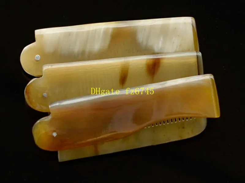 Handmade Natural Horn Bone Comb Set With Anti Static Technology And ...