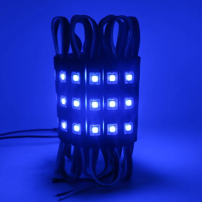 Waterproof RGB Pixel Led Module With Lens 1000x 5050 SMD 3LEDS, DC 12V ...