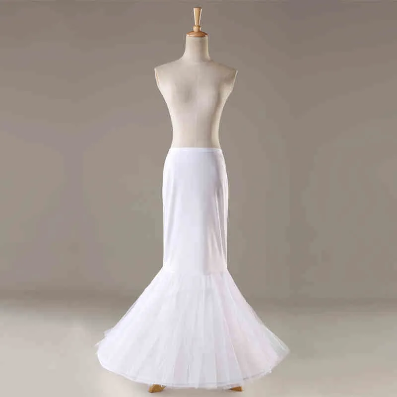 Tulle Bride Mermaid Petticoat Underskirt Hoop... From Crown2014, $8.88 ...