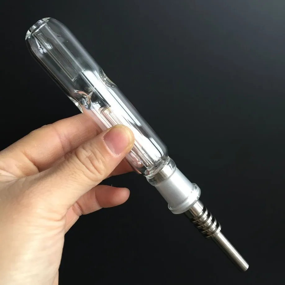 Nectar Collector With GR2 Titanium Nail Oil Rig Concentrate Dab Straw ...