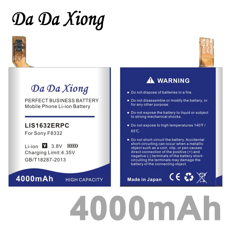 DHgate.com:4000mAh LIS1632ERPC Replacement Battery for Sony Xperia XZ ...