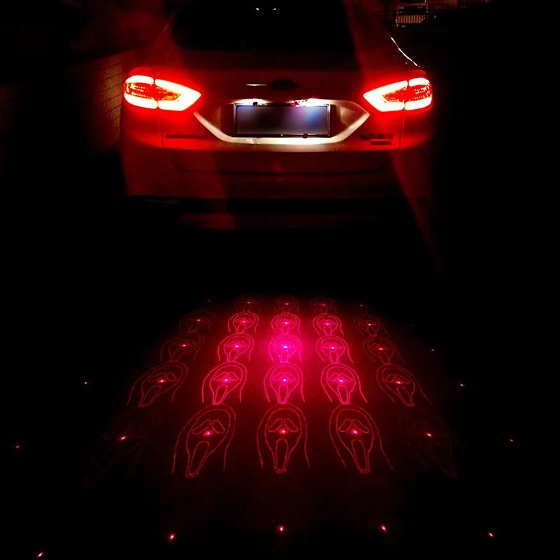 Car Laser Fog Light - Anti-Collision Rear Warning Light, Safety Driving ...