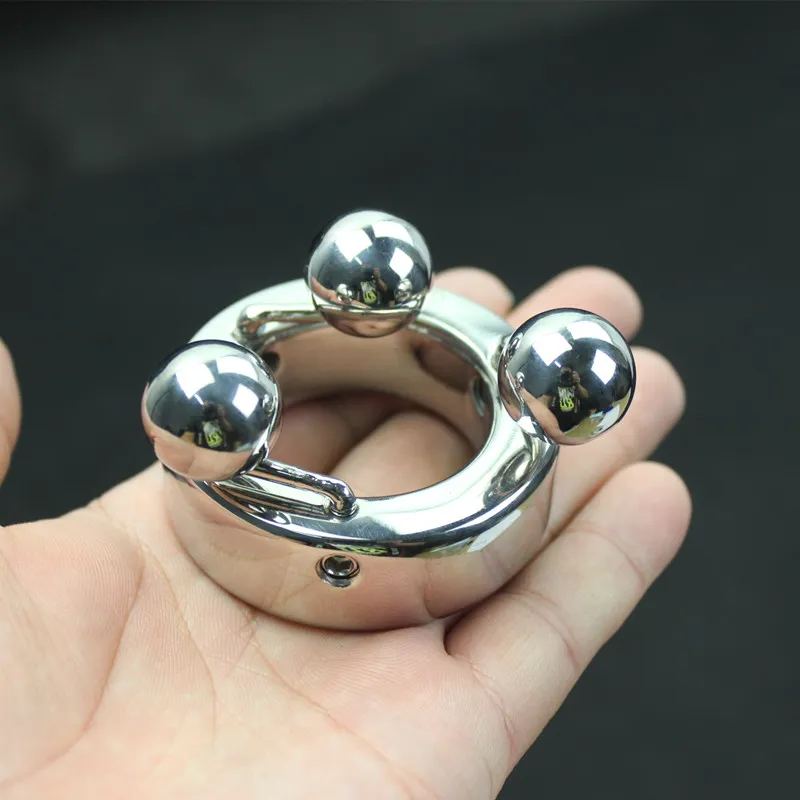 Scrotum Stretchers Scrotum Ring Metal Locking Testic Pendant 305 920g 5