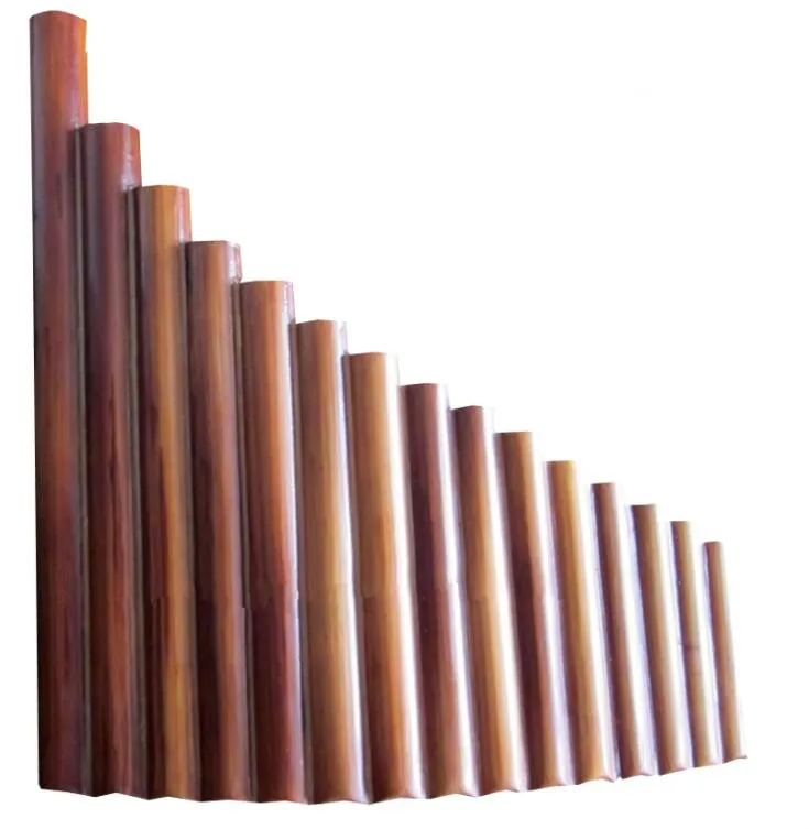 Pan Flute 18 Pipes Pan Pipe Instrument Key Of C For Beginners With