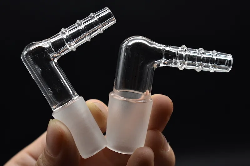 Glass Elbow Adapter For Extreme Q & V Tower | 18mm Male To 14mm Female ...