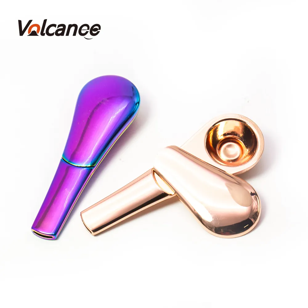 Rainbow Smoking Pipe Metal Magnet Zinc Alloy Magnetic Length 96mm Herb ...