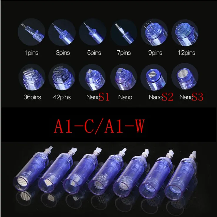 Nano Derma Pen Microneedle Tip Rechargeable Dermapen Dr. Pen A1 Needle ...