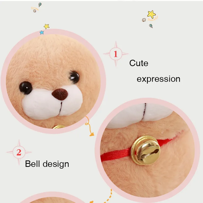 Amuse Fortune Cat Hamster Plush 30cm Soft Animal Doll For Kids, Babies, And Girls Adorable ...