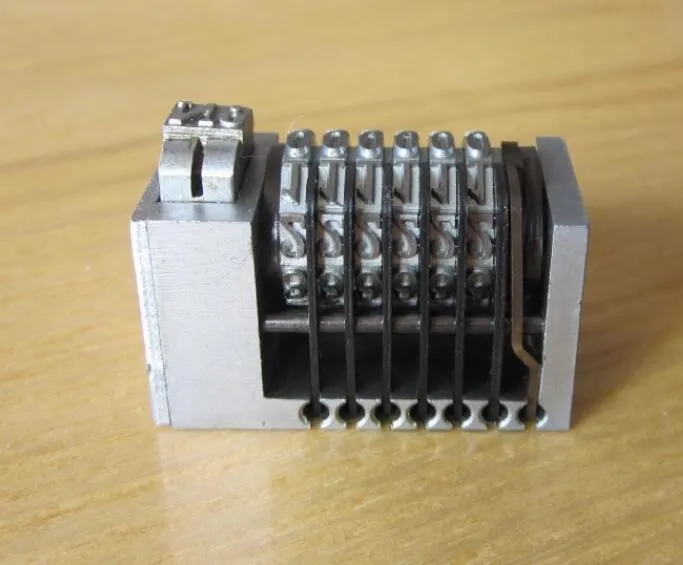 Paper Press Machine 6 Digit Forward Numbering Device For Printing ...