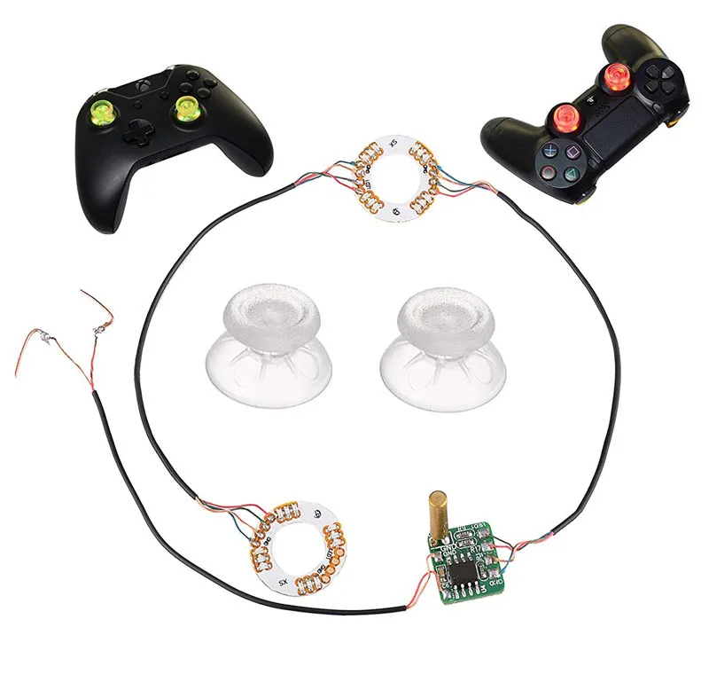 High Quality Transparent LED Thumb Sticks For PS4 And Xbox One Steam ...