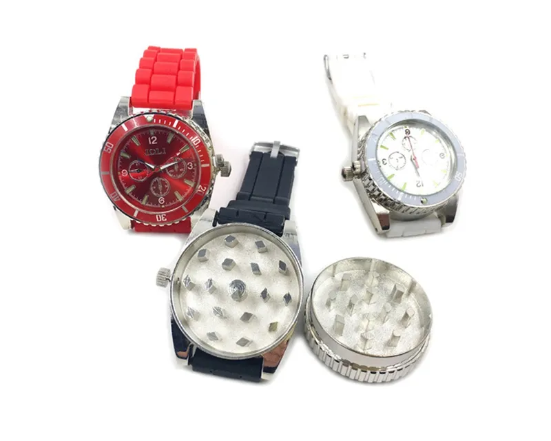 Wrist Watch Shape Zinc Alloy Herb Grinder: Stylish Spice Miller Crusher ...