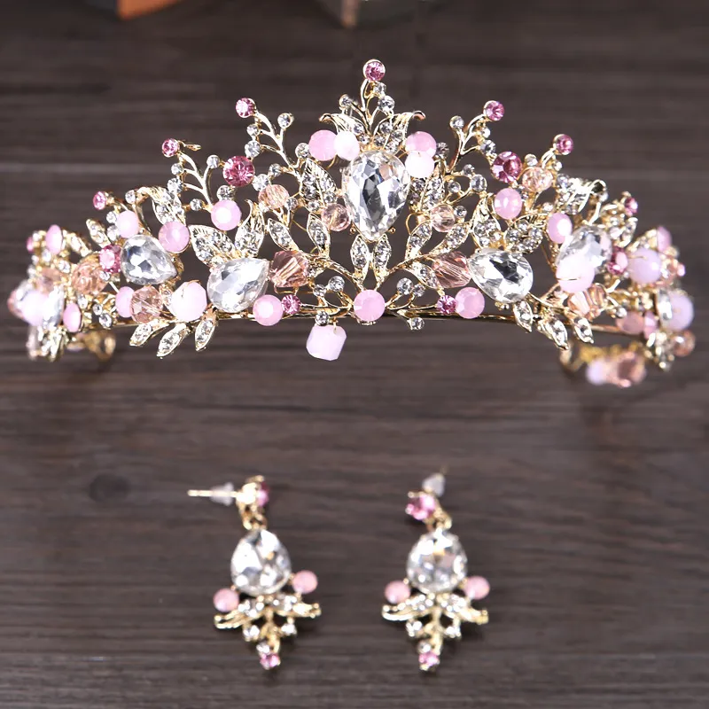 Luxury Rhinestone Crystal Bridal Crown For Royal Weddings, Birthdays ...