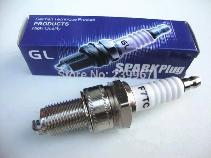 10 x Spark plug F7TC for Honda GX160 GX200 GX390 AX100 168F 188F engine ...