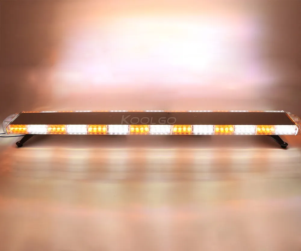 63 Inch 120 LED Work Emergency Light Bar Car Truck RoofTop Flash Strobe ...