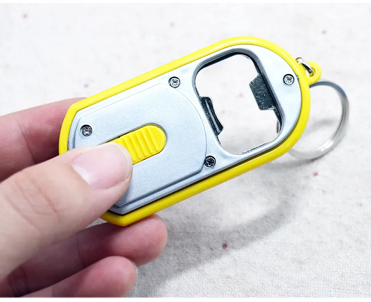 Multifunctional LED Bottle Opener Keychain Portable Light For Everyday ...