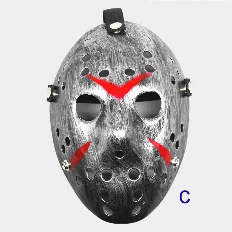Jason Mask Full Face Antique Killer Mask Jason Vs Friday The 13th Prop ...