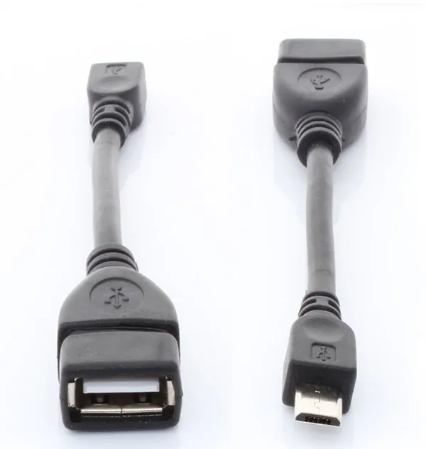 10cm OTG Micro USB Host Charter Cable 5pin Mini USB Charter Cable For ...