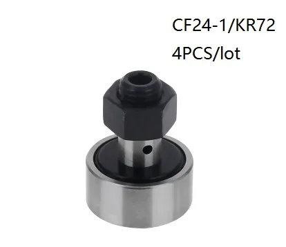 Steel Needle Roller Cam Follower Bearings Track Roller Set CF24-1 KR72 ...