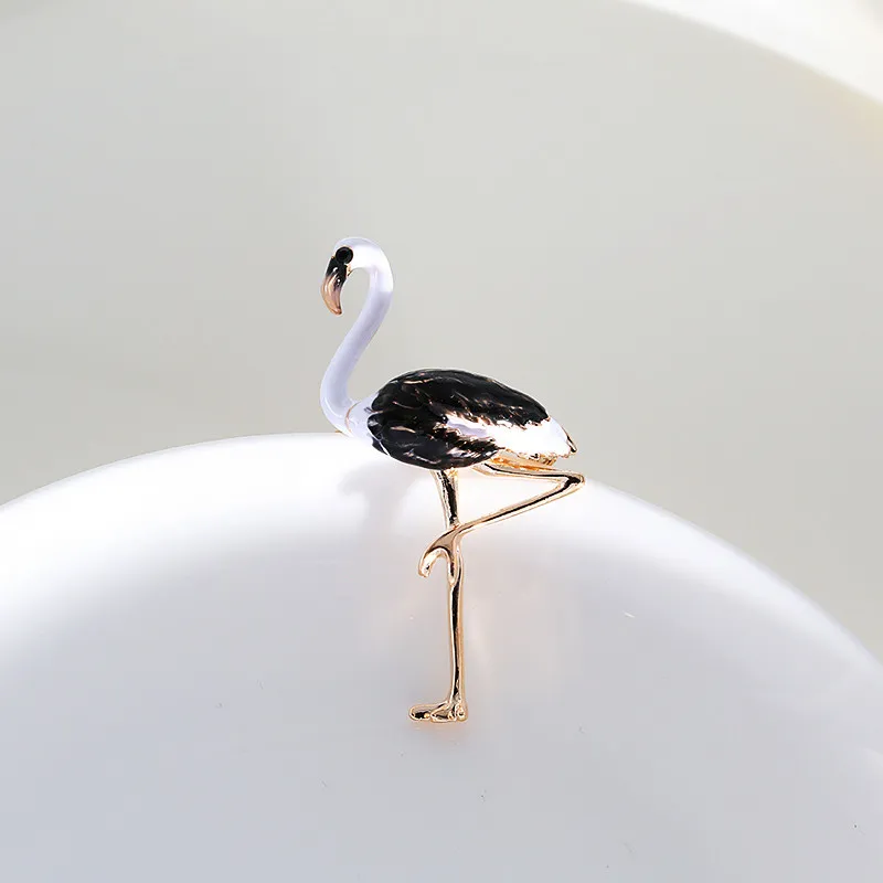 Male Brooches Fashion Flamingo Lapel Pin: Gold Plated Suit Brooch Pins ...