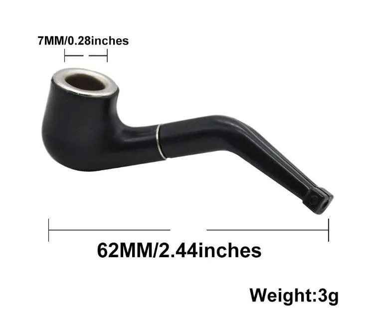 Super Mini Creative Metal Pipe Filter | Portable Tobacco Smoking Pipe ...
