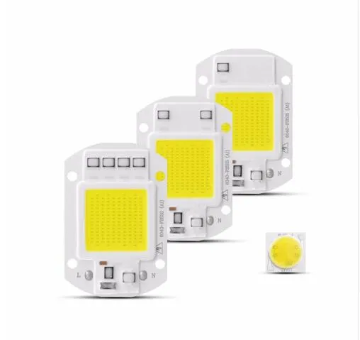 High Power COB LED Lamp Chip 220V Smart IC No Driver Cob Led Diode Light Beads LED Bulb Flood ...
