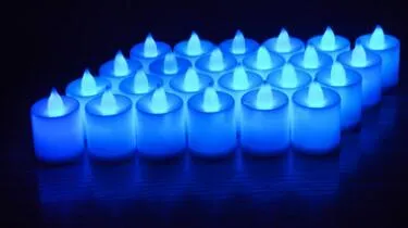 LED Candles Tea Light Flameless Flickering Party With Remote Control ...