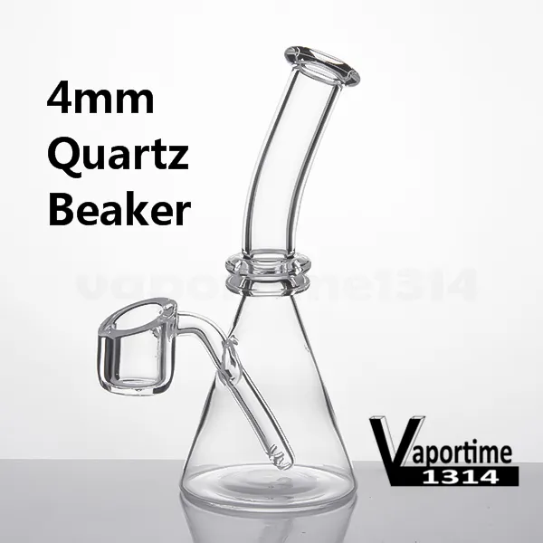 Dropshipping 5 Inch Mini Bong With 4mm Thick Beaker, Quartz Banger ...