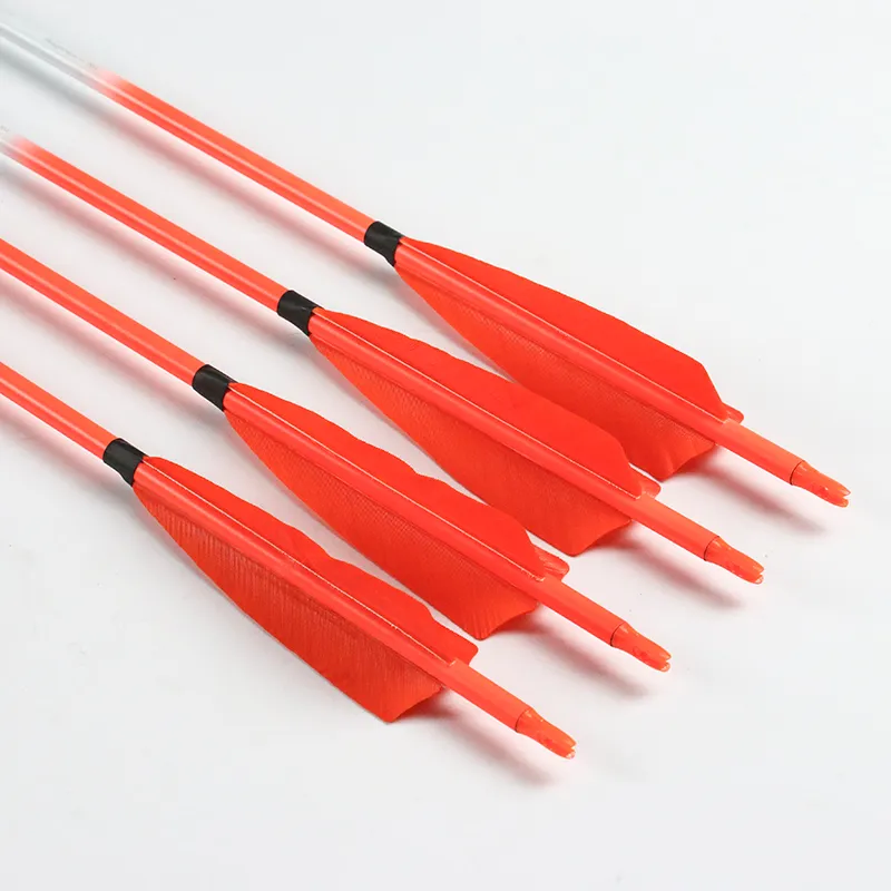 DHgate.com:Linkboy Archery Carbon Arrows w/ Turkey Feather, 6-Pack ...