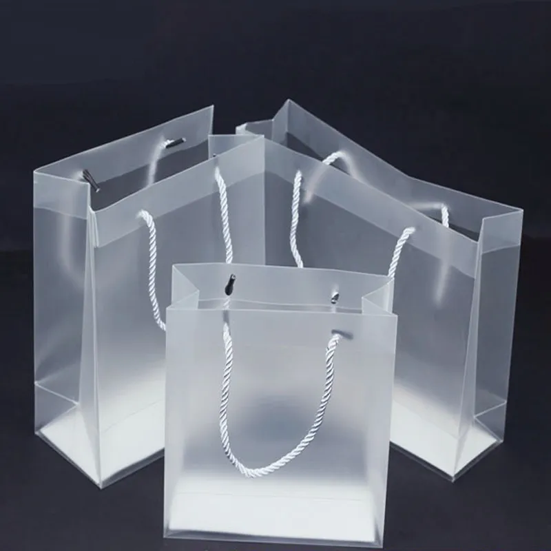 Transparent Plastic Bags | PVC Tote Bags | Clear Gift Bags Waterproof ...