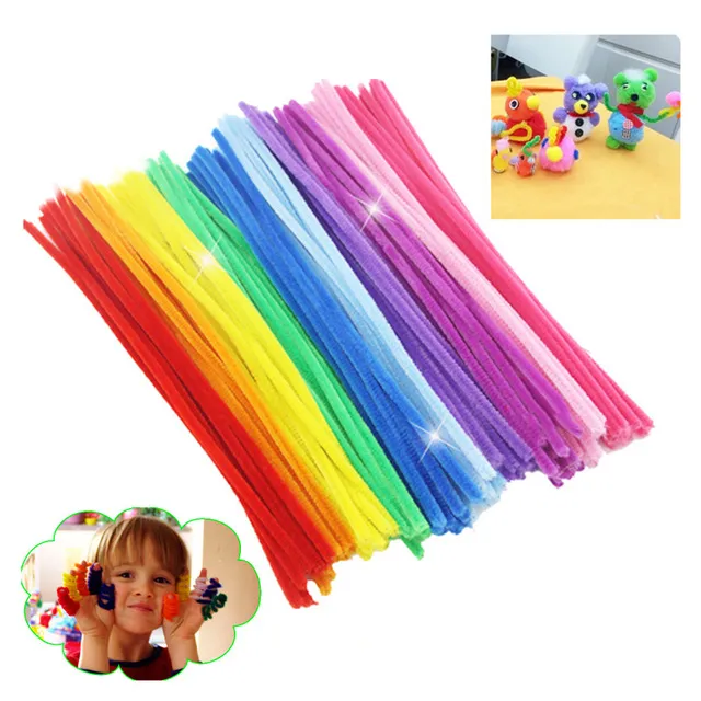 DHgate.com:100PCS Montessori Math Craft Kit: Colorful Pipe Cleaners for ...