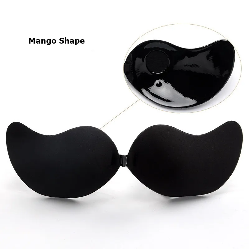 Hot Mango Womens Butterfly Shape Invisible Bra Self Adhesive Silicone ...