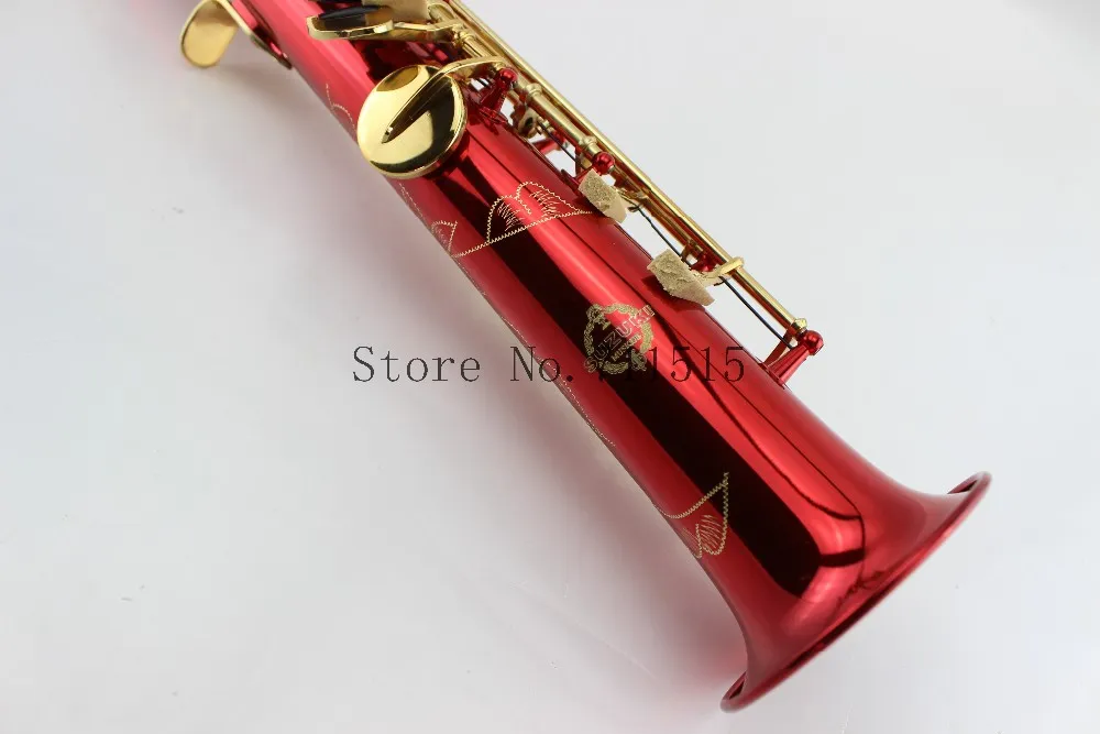 Professional SUZUKI Red Copper Plated Soprano straight baritone ...
