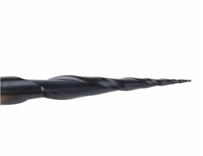 6mm Ball Nose Tapered End Mill R0.25D630.575L2F Solid Carbide CNC ...