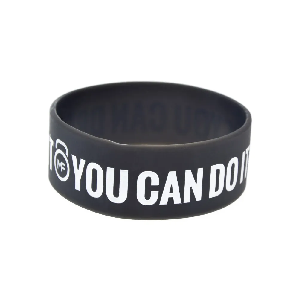 CrossFit Silicone Wristband 1 In Wide Motivational... From Fashion_gift ...